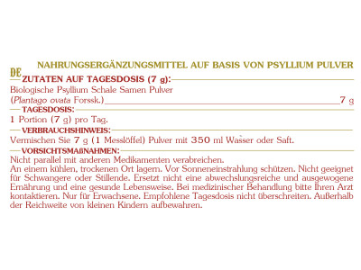 Psyllium Samen Kaufen | 210g | Powder